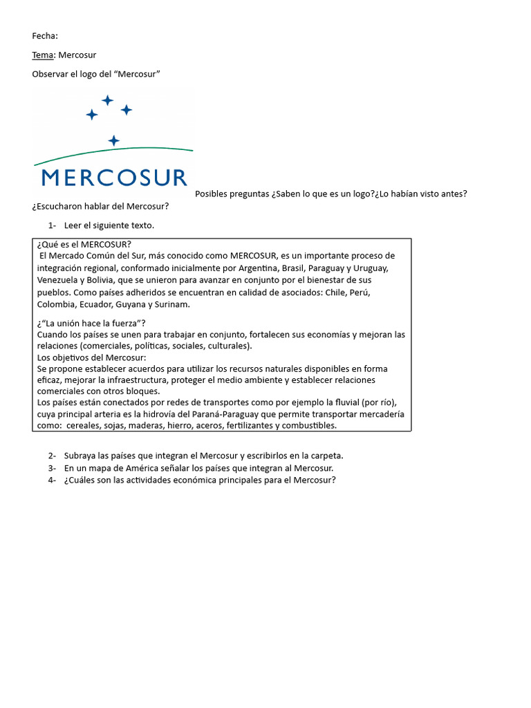 Mercosur | PDF