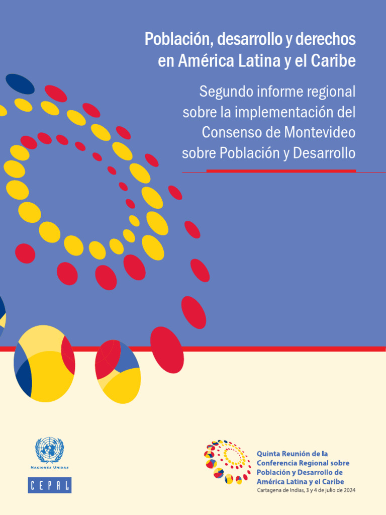 Poblacion Desarrollo Y Derechos En America Latina E El Caribe Pdf
