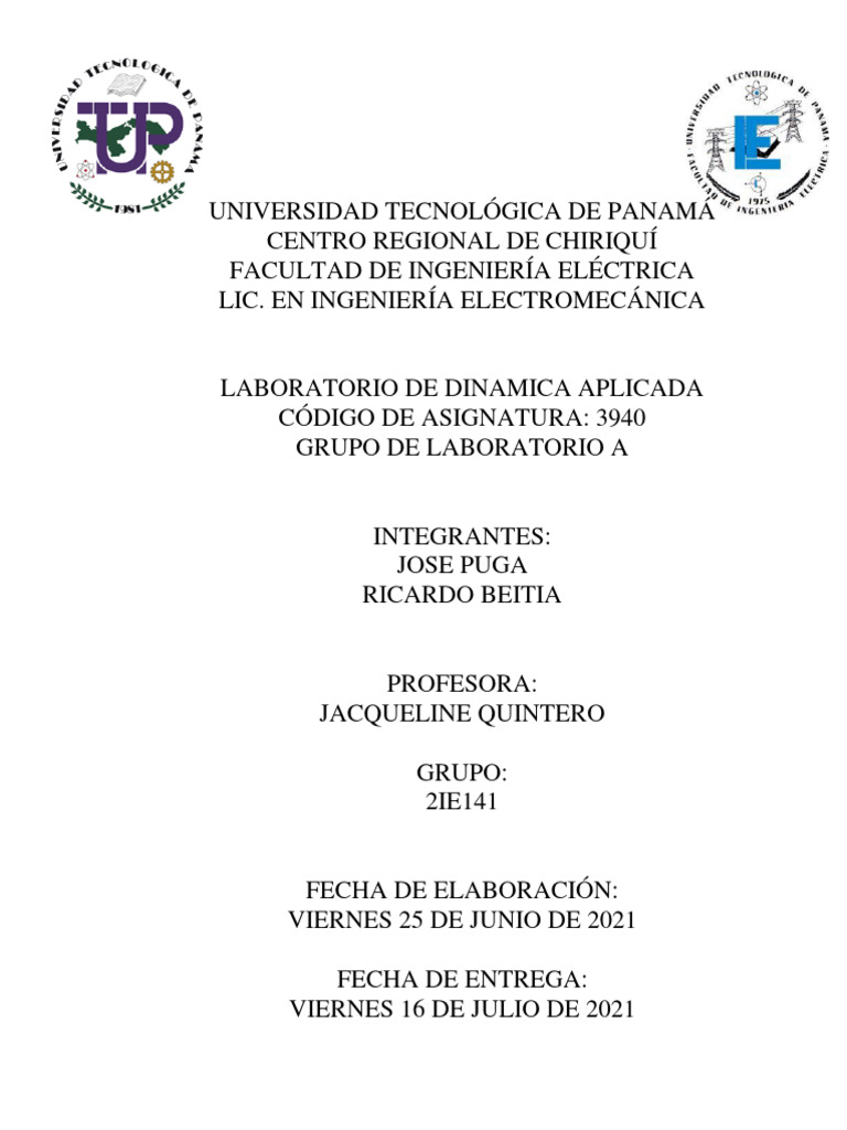 Péndulo Doble Puga Jose y Ricardo Beitia | PDF | Oscilación | Péndulo
