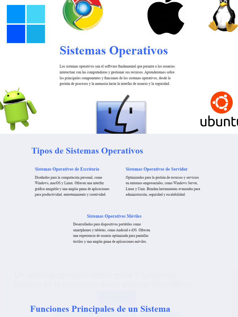 Sistemas Operativos | PDF | Sistema operativo | Mac OS