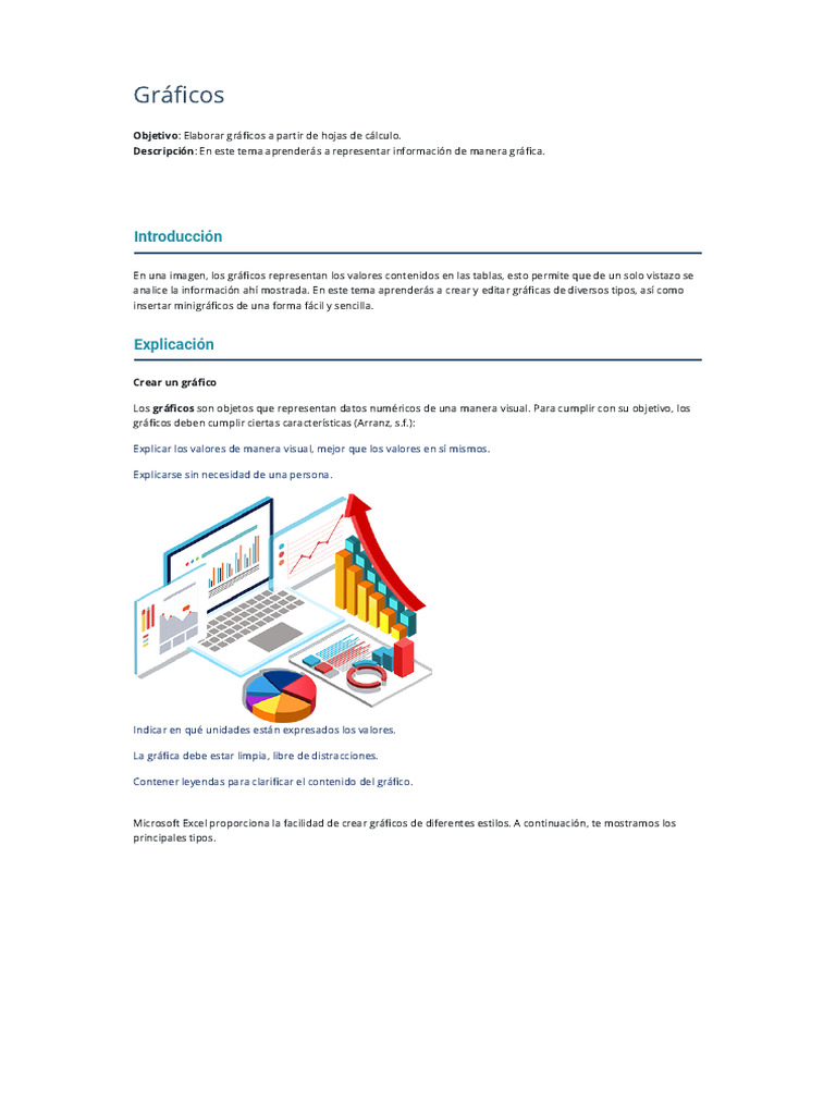 Graficos | PDF | Microsoft Excel | Software