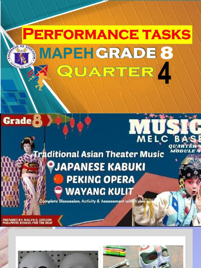 Q4 GRADE 8 Performance TAsk 4TH QUARTER | PDF