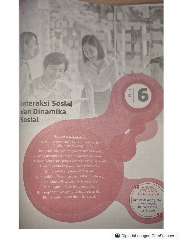 Bab 6. Interaksi Sosial Dan Dinamika Sosial | PDF