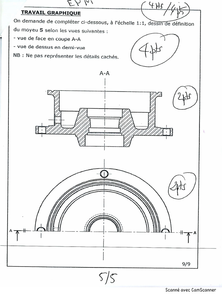 Etude de Projet Mécanique | PDF