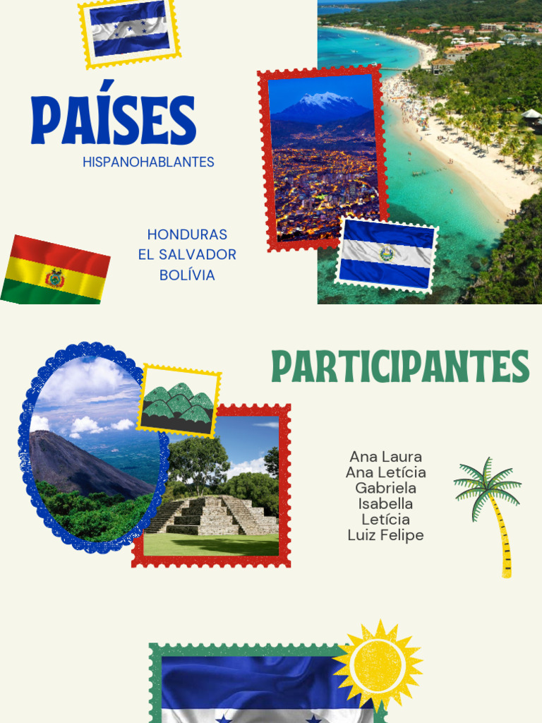 Países Hispanohablantes | PDF | Honduras | Bolívia