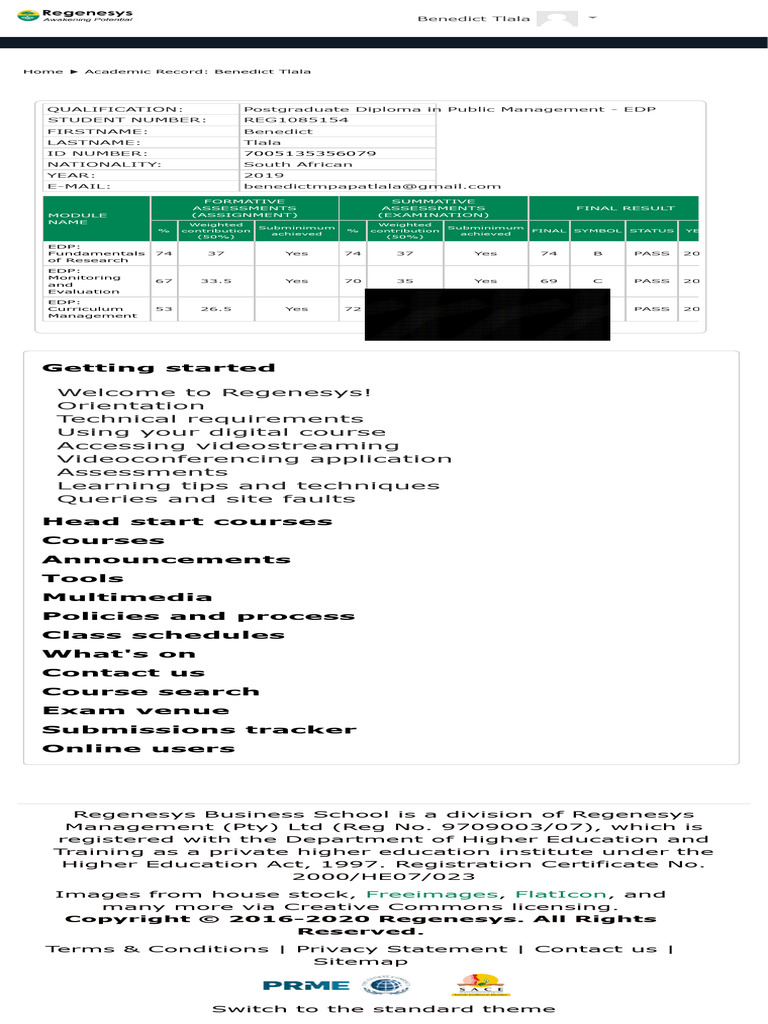 Academic Record | PDF