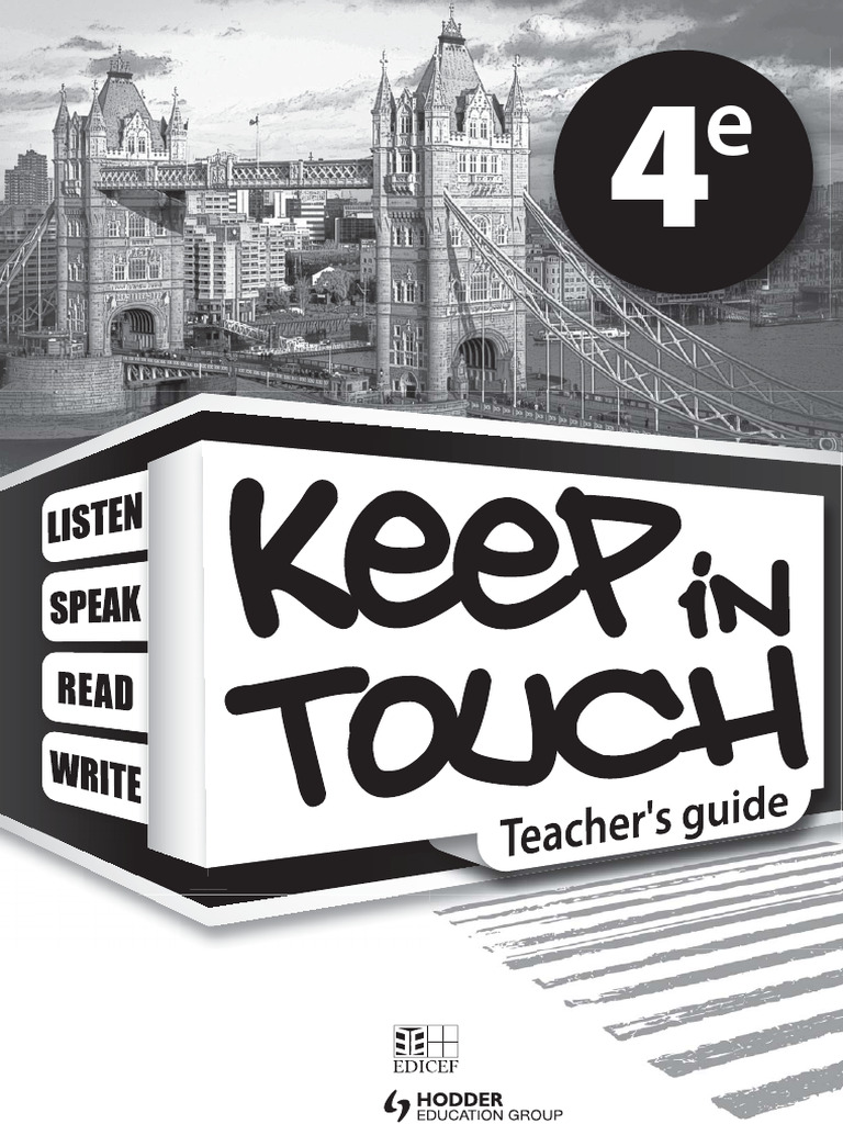 KEEP IN TOUCH 4ème - Teacher's Book | PDF | Stress (Linguistics ...