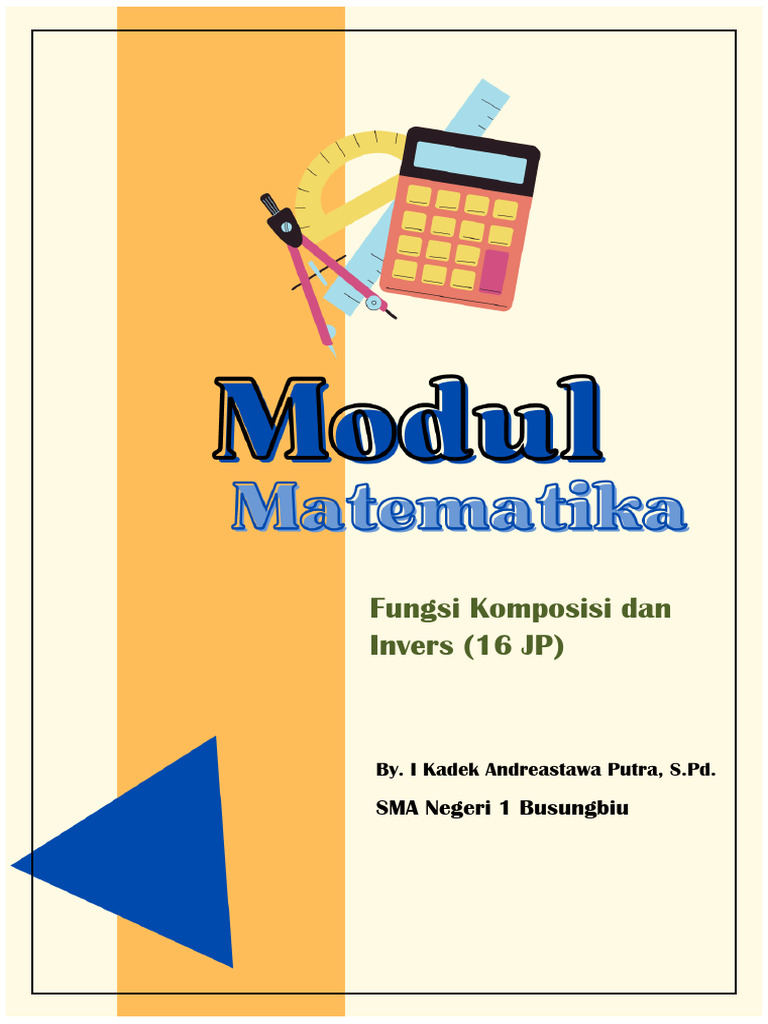 Modul Ajar Matematika - Modul Komposisi Fungsi dan Fungsi Invers - Fase ... Modul Ajar Matematika - Modul Komposisi Fungsi dan Fungsi Invers - Fase ...