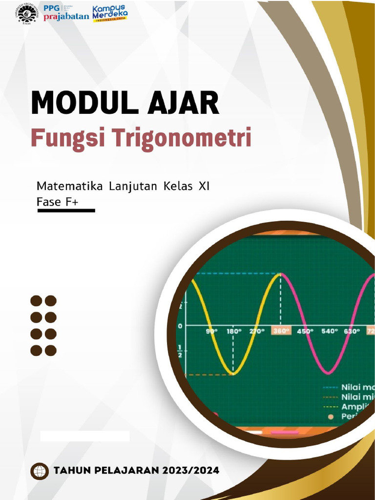 Modul Ajar Aturan Sinus Dan Cosinus - Sukmawati - 249001485019 | PDF