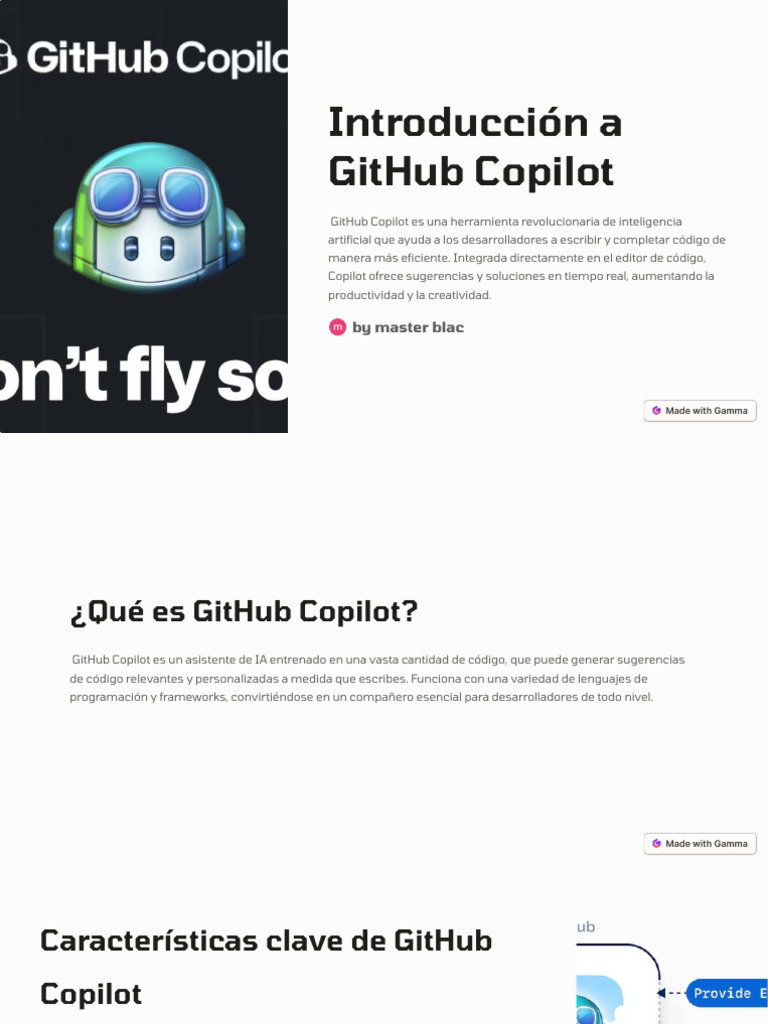 Introduccion A Github Copilot Pdf Inteligencia Artificial