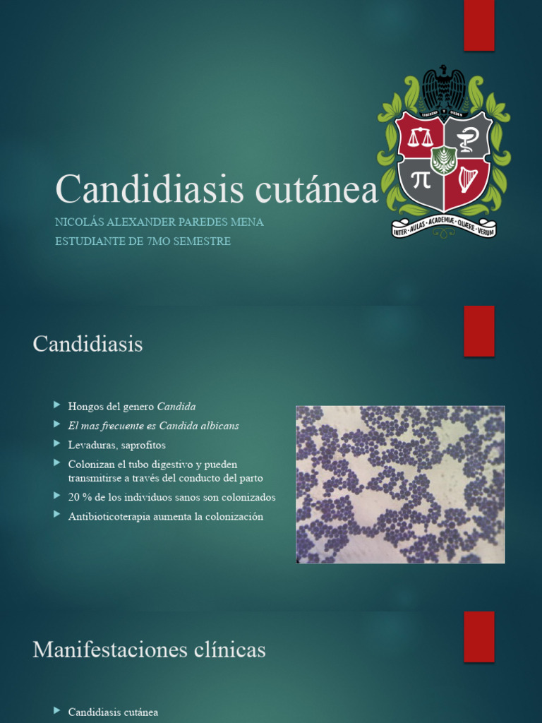Candidiasis Cutánea: Síntomas y Tratamiento | PDF | Candidiasis | Medicina