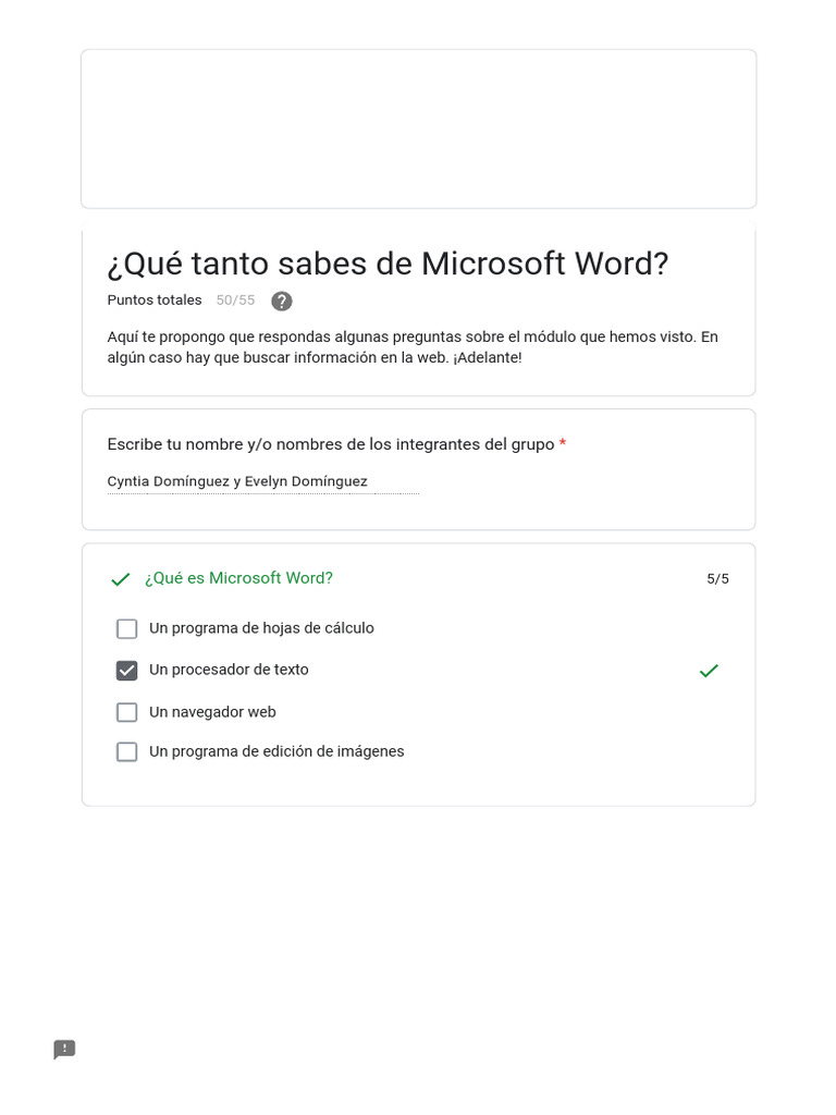 ¿Qué Tanto Sabes de Microsoft Word | PDF | Microsoft Word | Microsoft