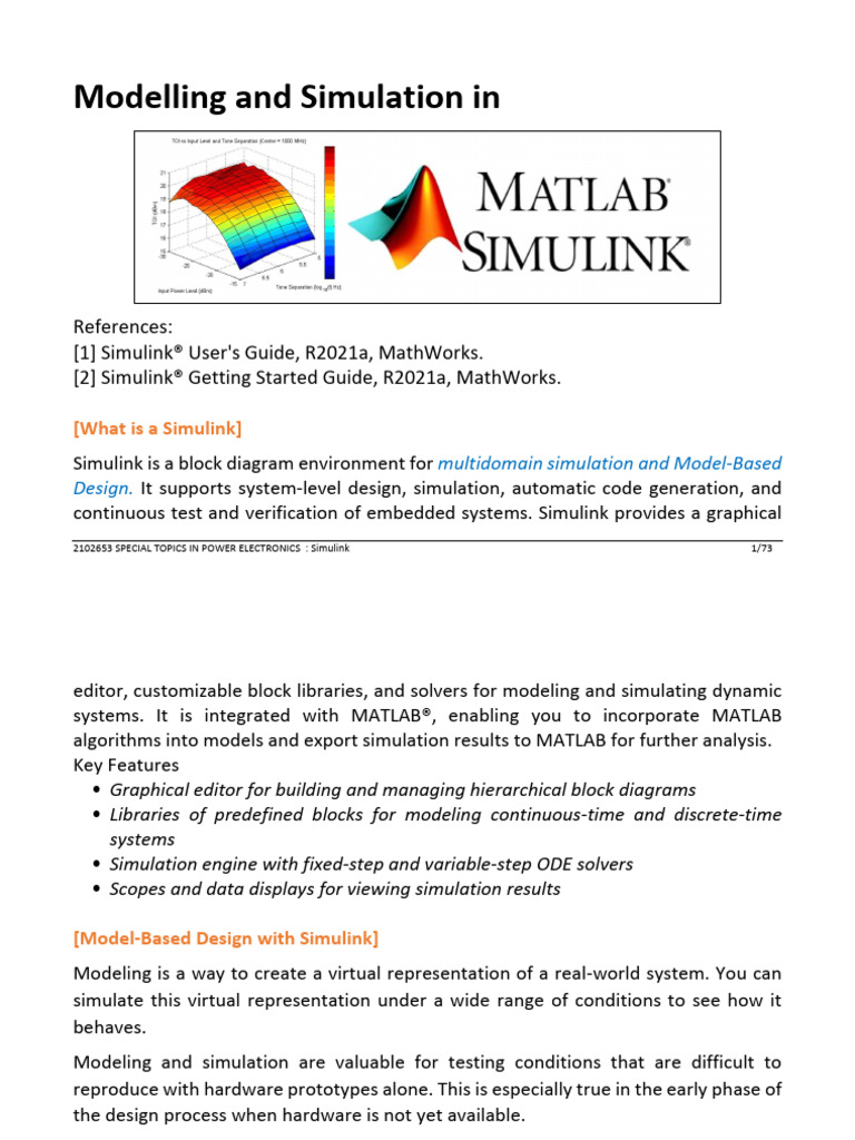 Matlab2 Simulink | PDF | Electrical Network | Simulation