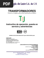 Manual Padmounted | PDF | Transformador | Bienes manufacturados