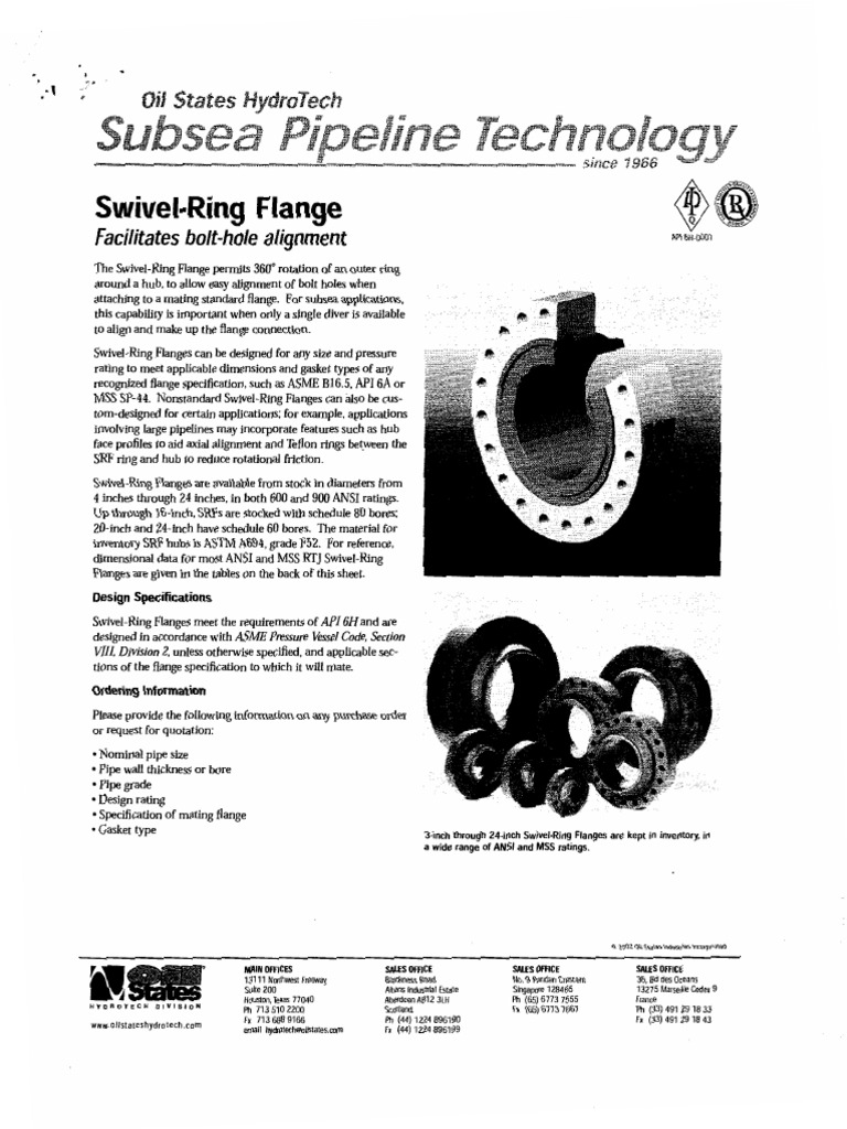 Bridas Swivel | PDF