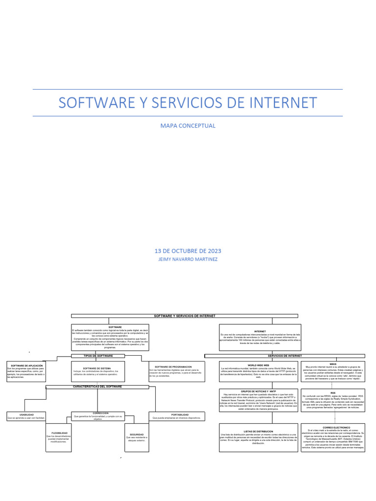 Software y Servicios de Internet | PDF | Internet | Red mundial