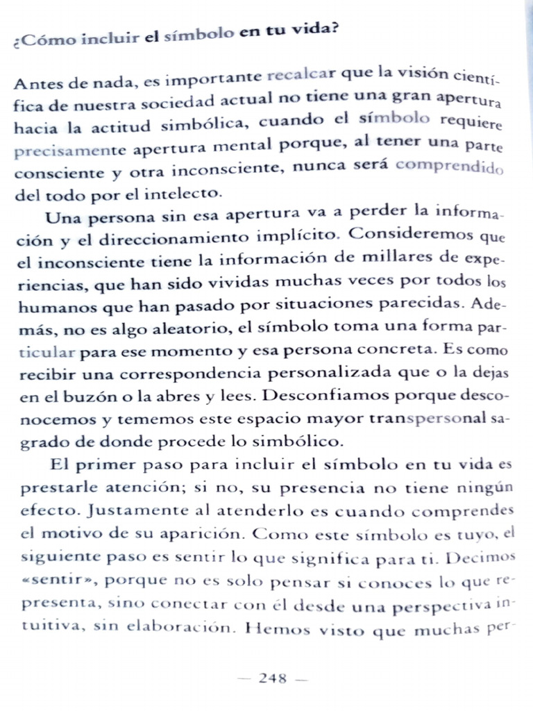 Como Incluir El Símbolo en Nuestra Vida | PDF | Sueño | Mente inconsciente