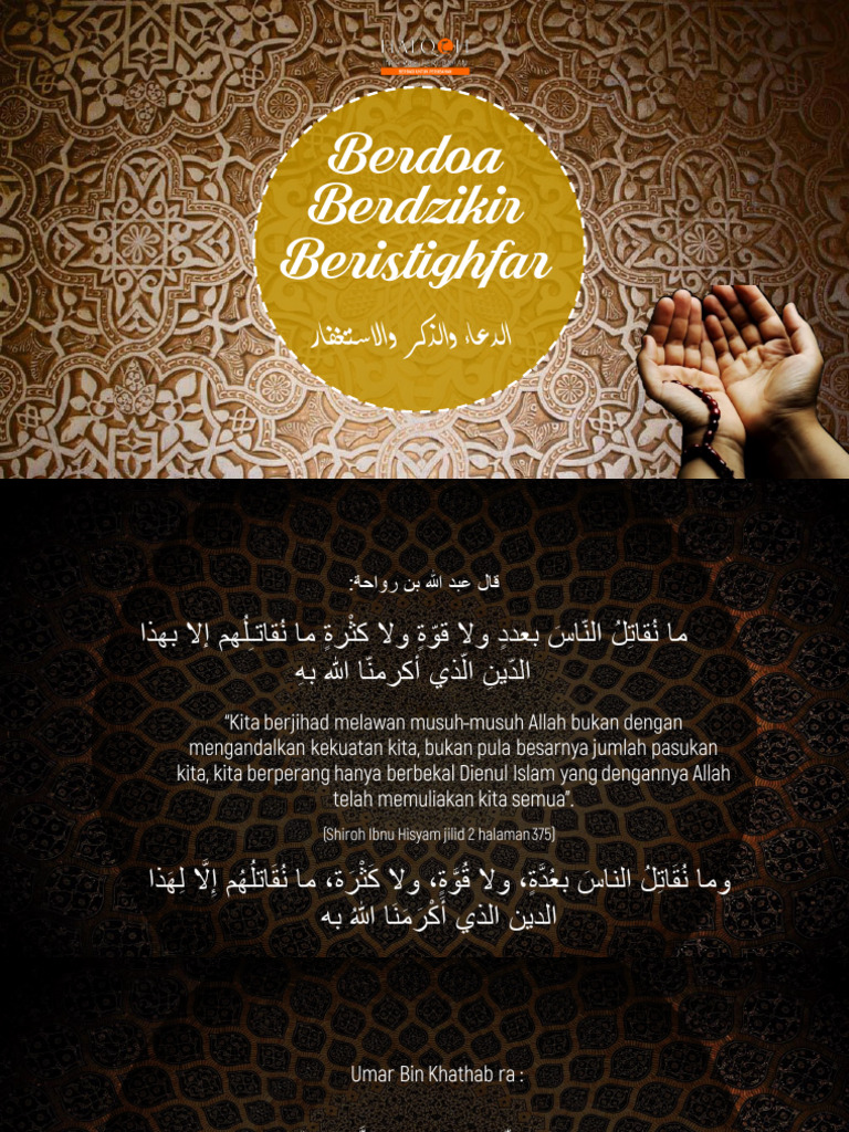 12 Berdoa, Berdzikir Dan Beristighfar - Abu Muhammad Sulthan | PDF