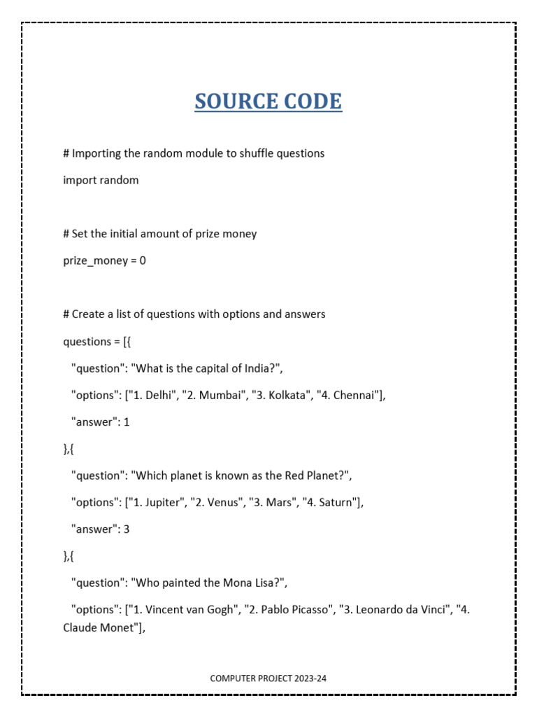 Computer Project 1 | PDF | Art