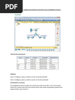 Packet Tracer Configuracion de ACL Exten | PDF | Dirección IP | Protocolo de Control de Transmisión