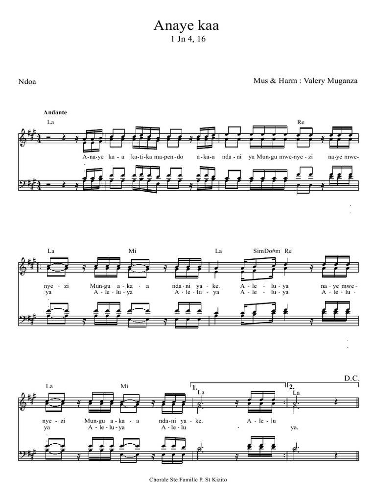 Anaye Kaa | PDF