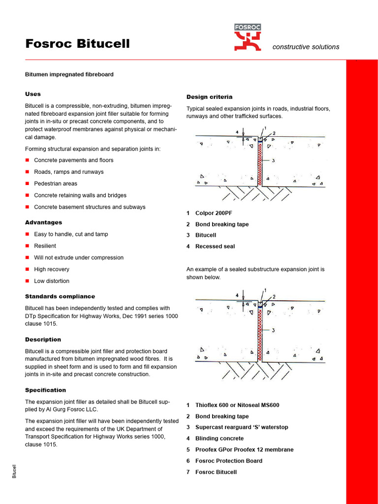 Bitucell 3 | PDF | Concrete | Road