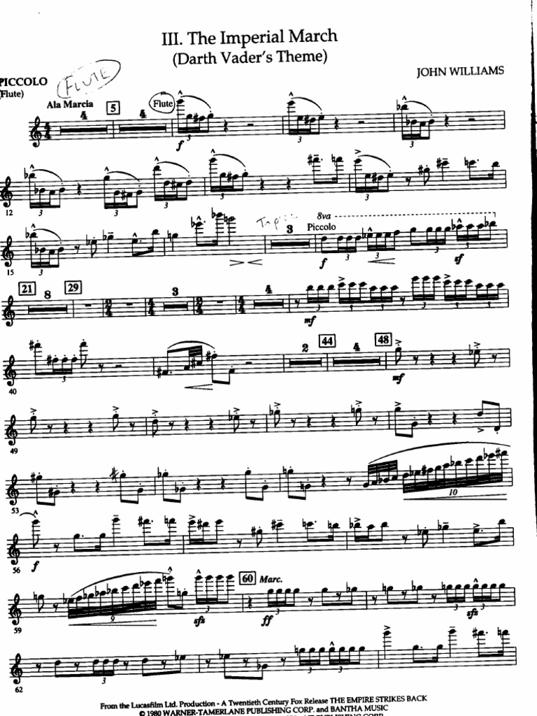 Star Wars - The Imperial March | PDF