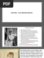 Solitude Poem Notes | PDF | Happiness