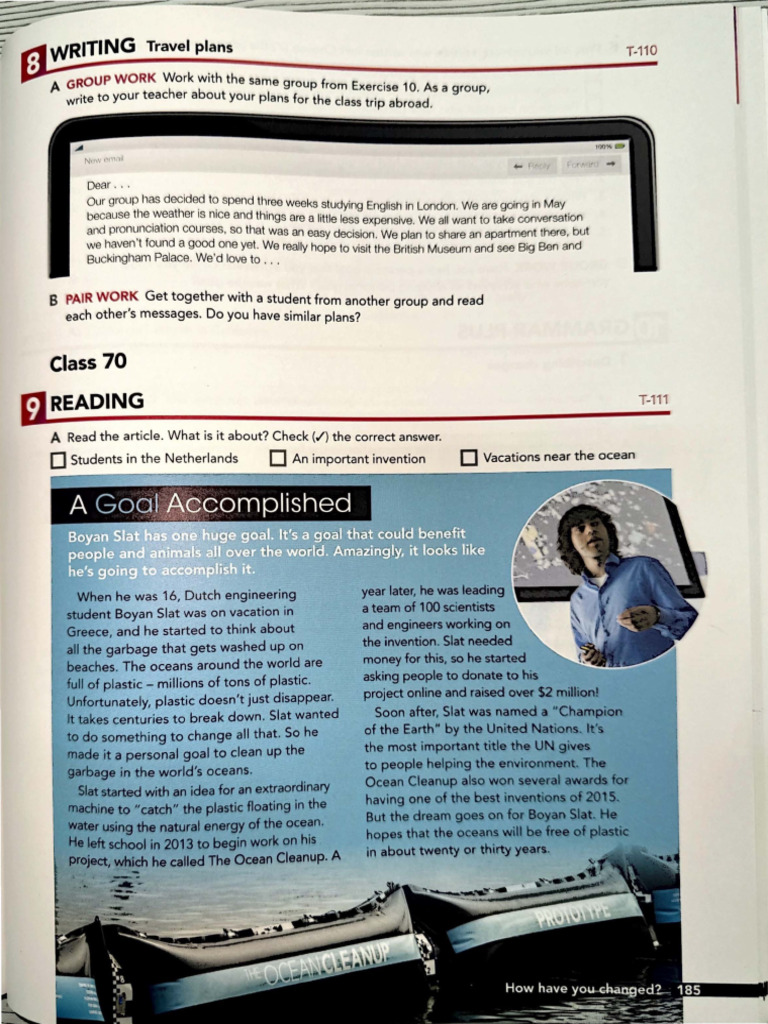 Goaj. 9complished: Writing | PDF | Verb | Grammar