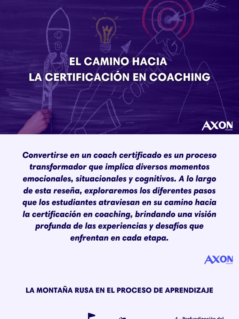 El Camino Hacia La Certificación En Coaching Pdf Las Emociones