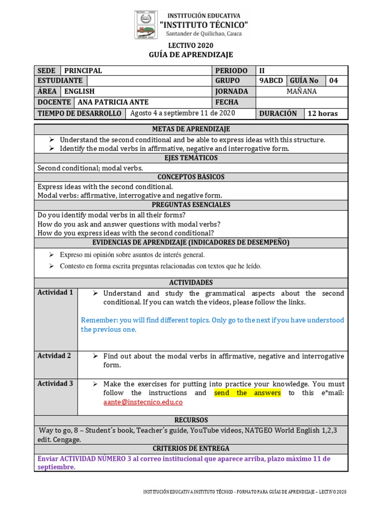 Guia de Estudio Ingles | PDF | Semántica | Lingüística