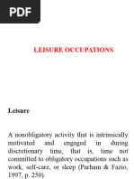 Popular Leisure Activities List | PDF | Leisure | Hobbies
