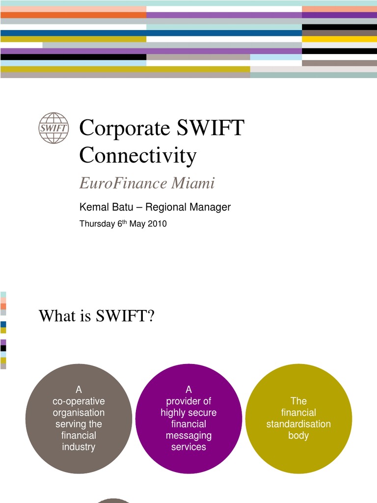 Corporate Swift Connectivity: Eurofinance Miami | PDF | Virtual Private ...
