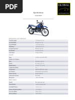 Honda Wave 100 Engine Specifications | PDF | Clutch | Horsepower