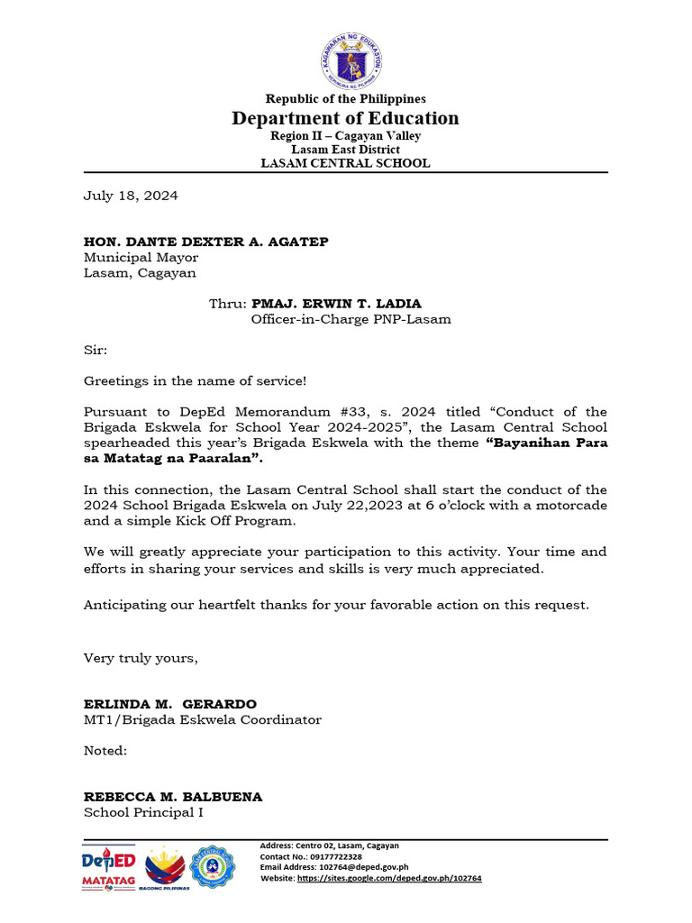 Communication Brigada Kick Off | PDF | Philippines