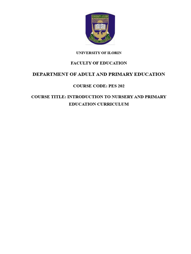 Pes 202 Project Work | PDF | Waldorf Education | Learning