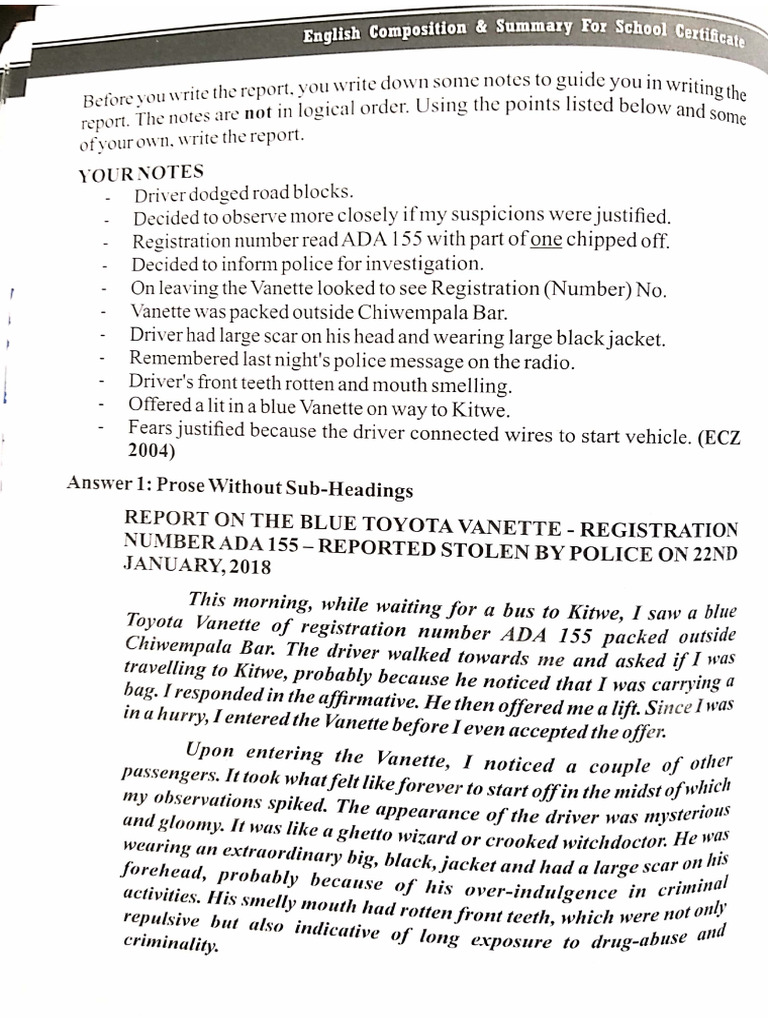 10 S English, Work | PDF