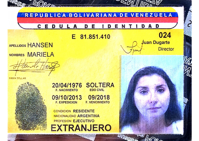 cedula mariela | PDF