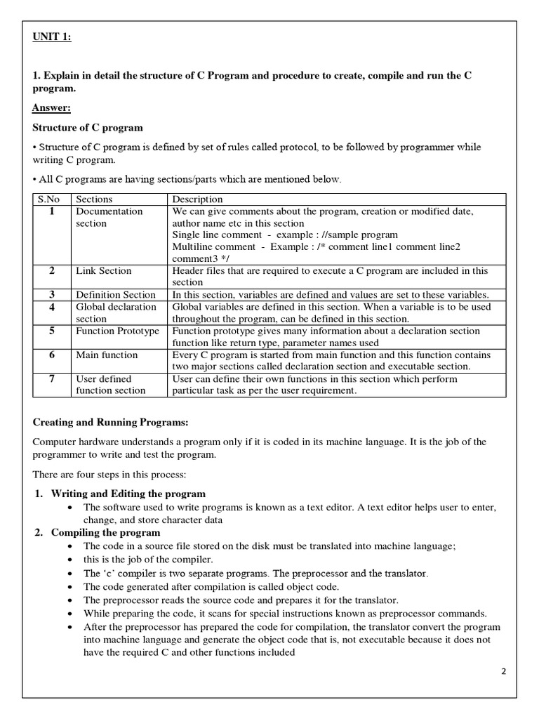 PPS-Queestion and Answers - 2024 | PDF | Computer Program | Programming