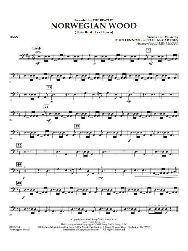 Norwegian Wood Bass | PDF