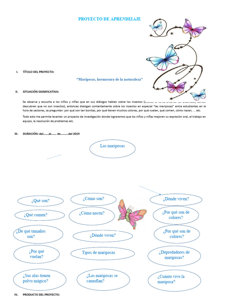 Las Mariposas | PDF | Aprendizaje | Evaluación