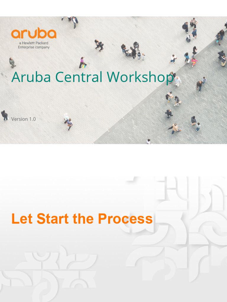 Aruba Central WorkshopLab v1.0 | PDF | Computer Science | Computer Networking