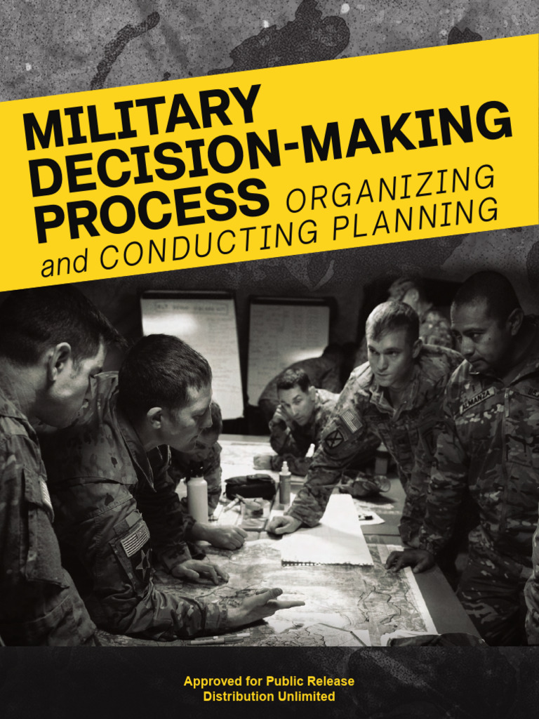 23 07 594 Military Decision Making Process Nov 23 Public | PDF ...