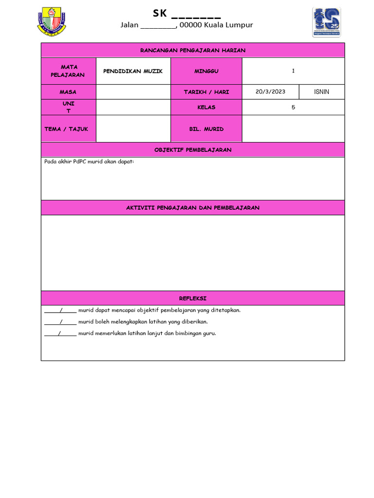 2023-2024 RPH Ringkas PMZ t5 | PDF