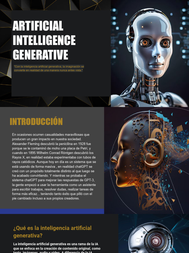 Inteligencia Artificial Generativa | PDF | Inteligencia artificial | Inteligencia (IA) y semántica