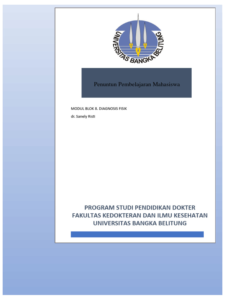 Modul Diagnostik Fisik Kedokteran 2023 | PDF