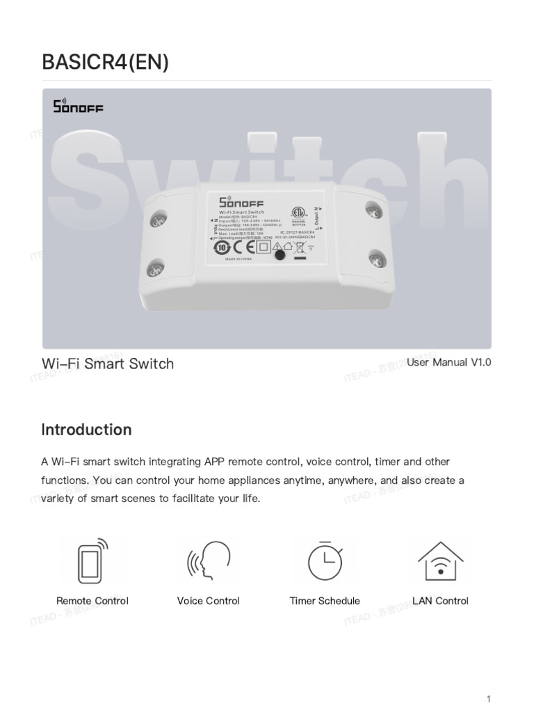 BASICR4 User Manual En | PDF | Wi Fi | Radio