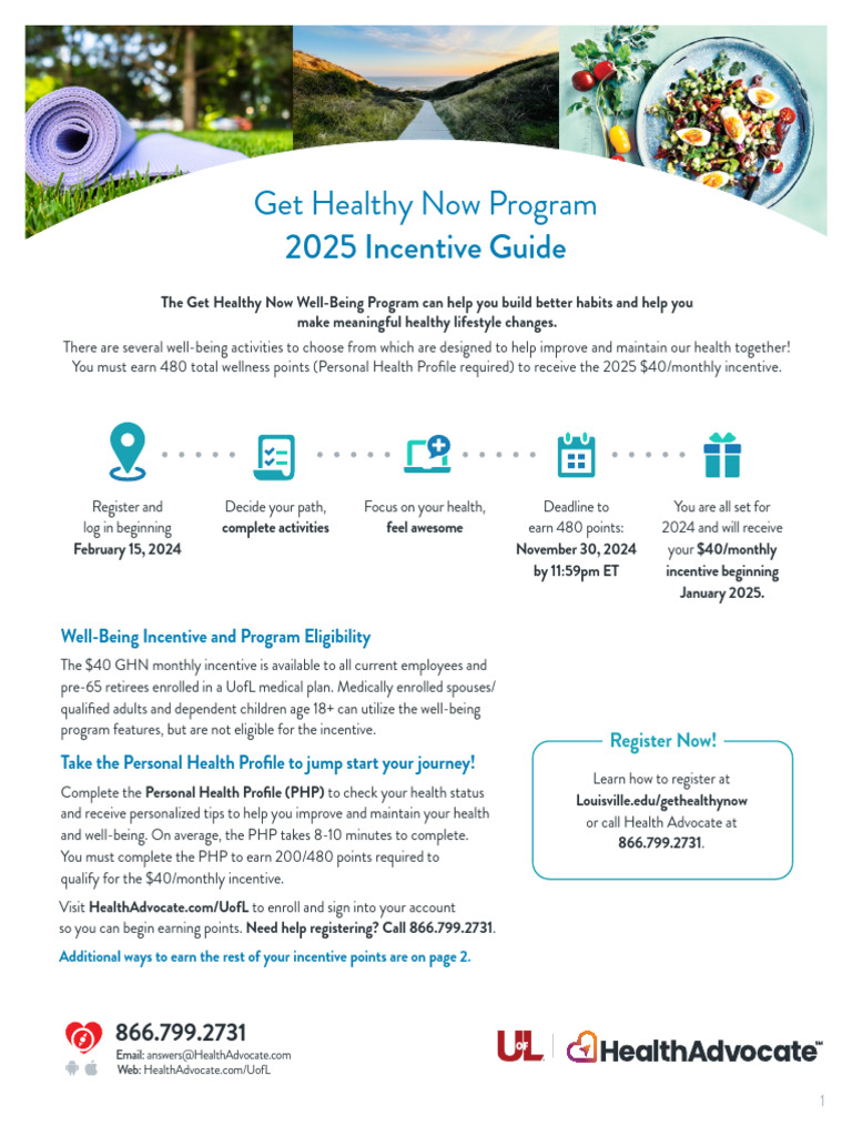 63 2024 Get Healthy Now Incentive G | PDF | Preventive Healthcare ...