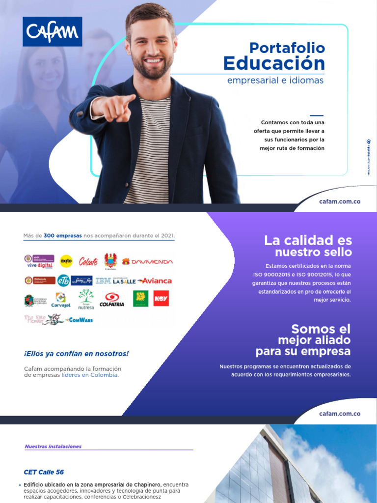 Brochure Educaci N Empresarial 2022 | PDF | Iniciativa empresarial | Business