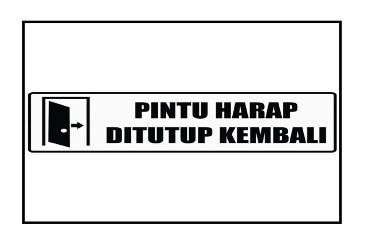 Pintu Ditutup | PDF